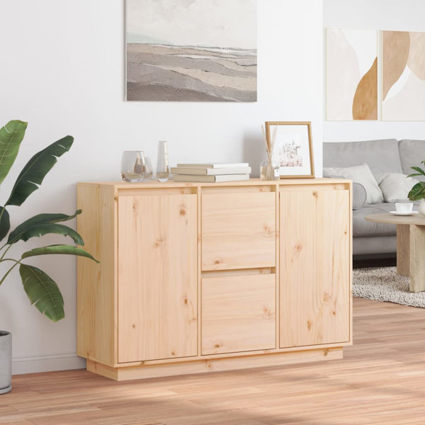 Natur Pur Alpine Sideboard Solid Wood Pine | Wayfair.co.uk